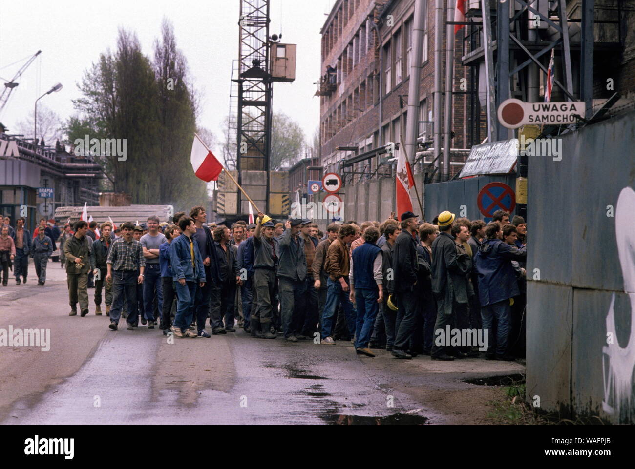 Shipyard Strike Lech Walesa High Resolution Stock Photography and ...