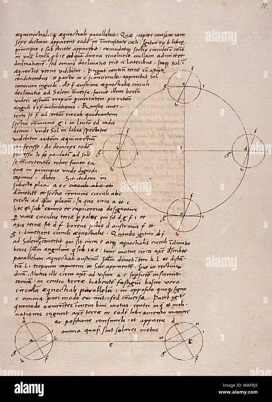 Nicolaus Copernicus Heliocentric Theory High Resolution Stock ...