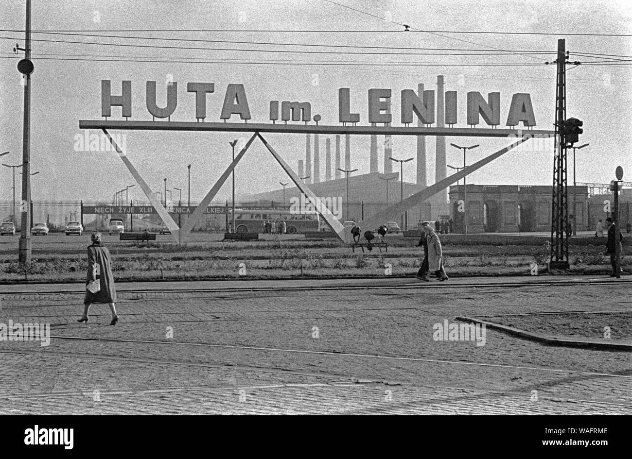 Poland nowa huta Black and White Stock Photos & Images - Alamy