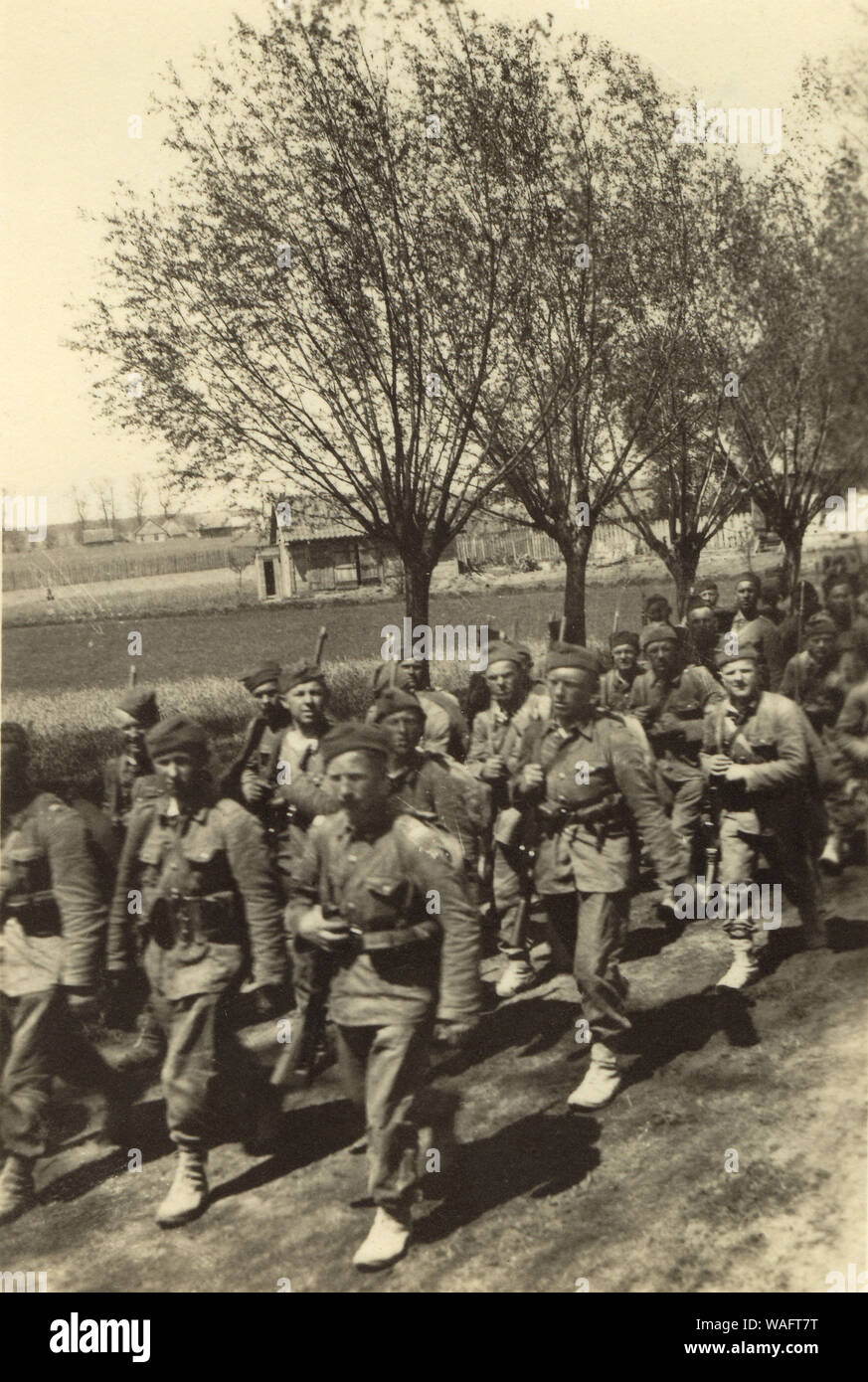 Polish Soldiers Marching High Resolution Stock Photography and Images ...