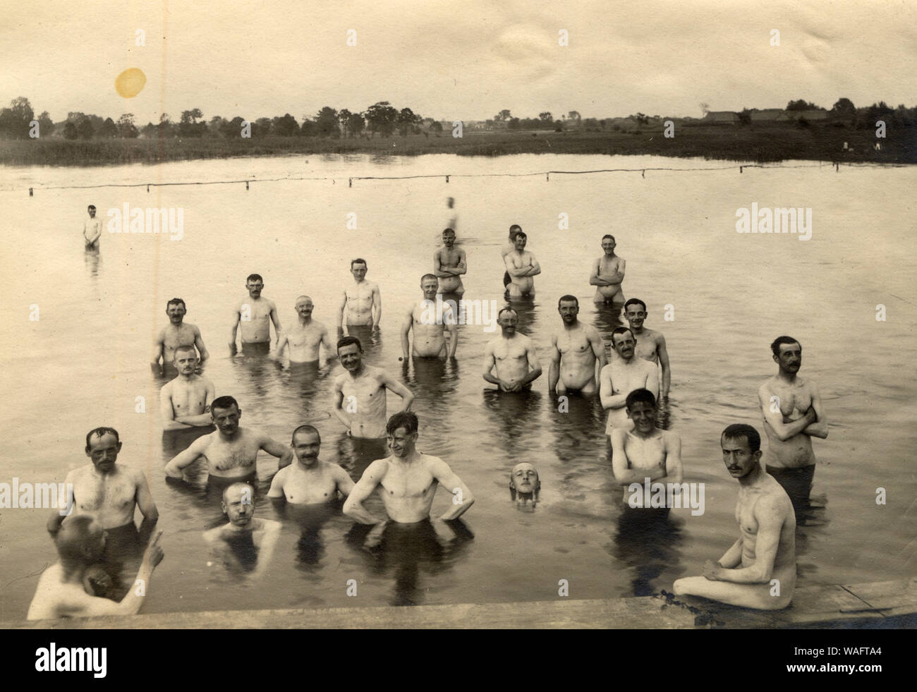 Soldiers bathing hi-res stock photography and images - Alamy