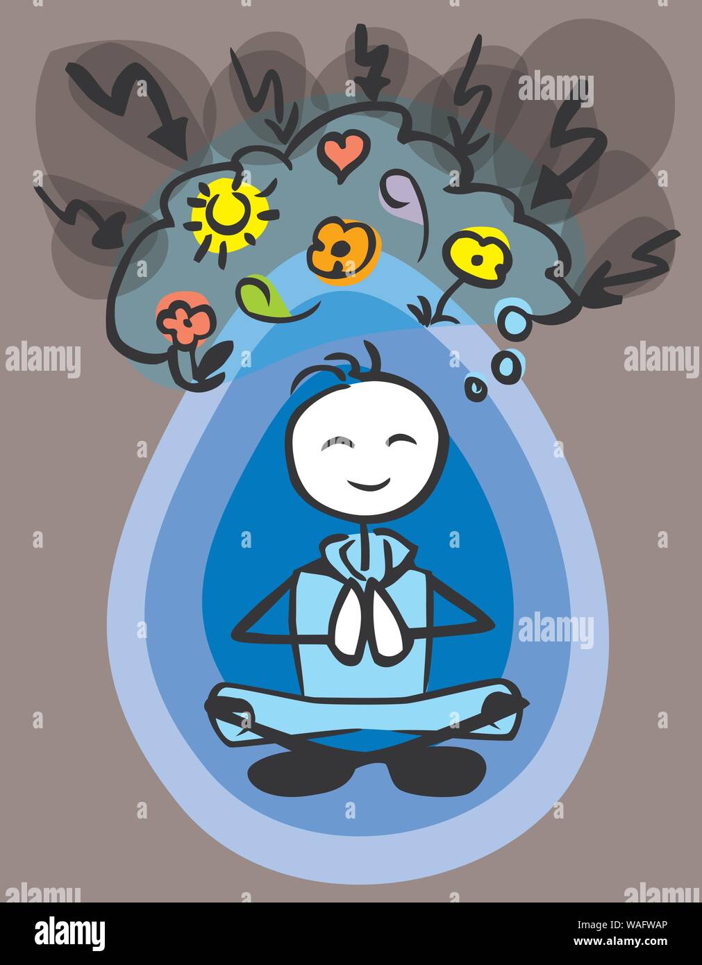 Stickman thinking hi-res stock photography and images - Alamy