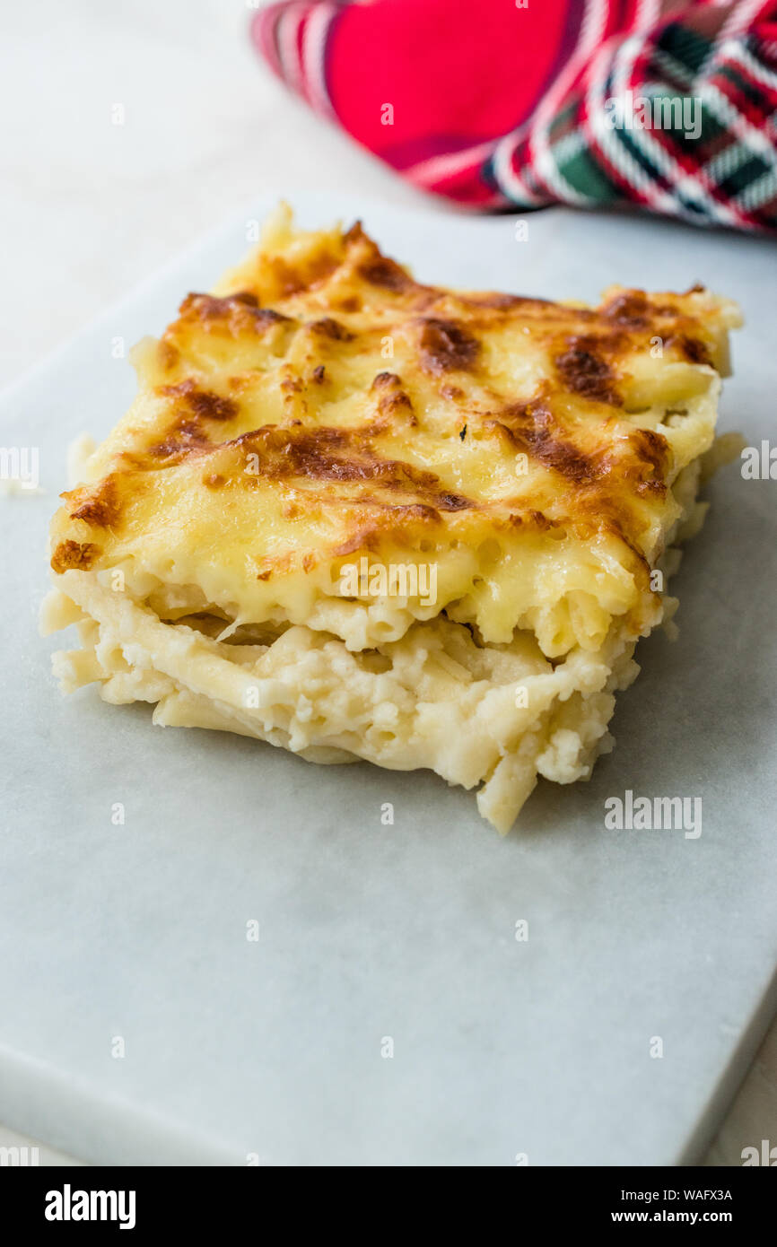 Turkish Style Macaroni Casserole Mac and Cheese / Firin Makarna ...