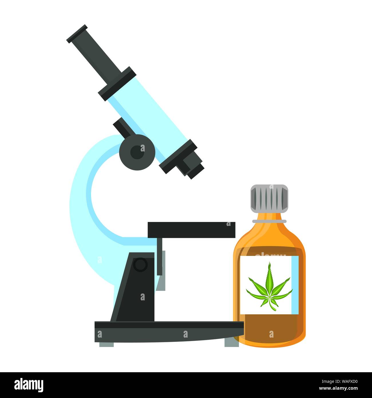 cannabis martihuana sativa hemp cartoon Stock Vector Image & Art - Alamy