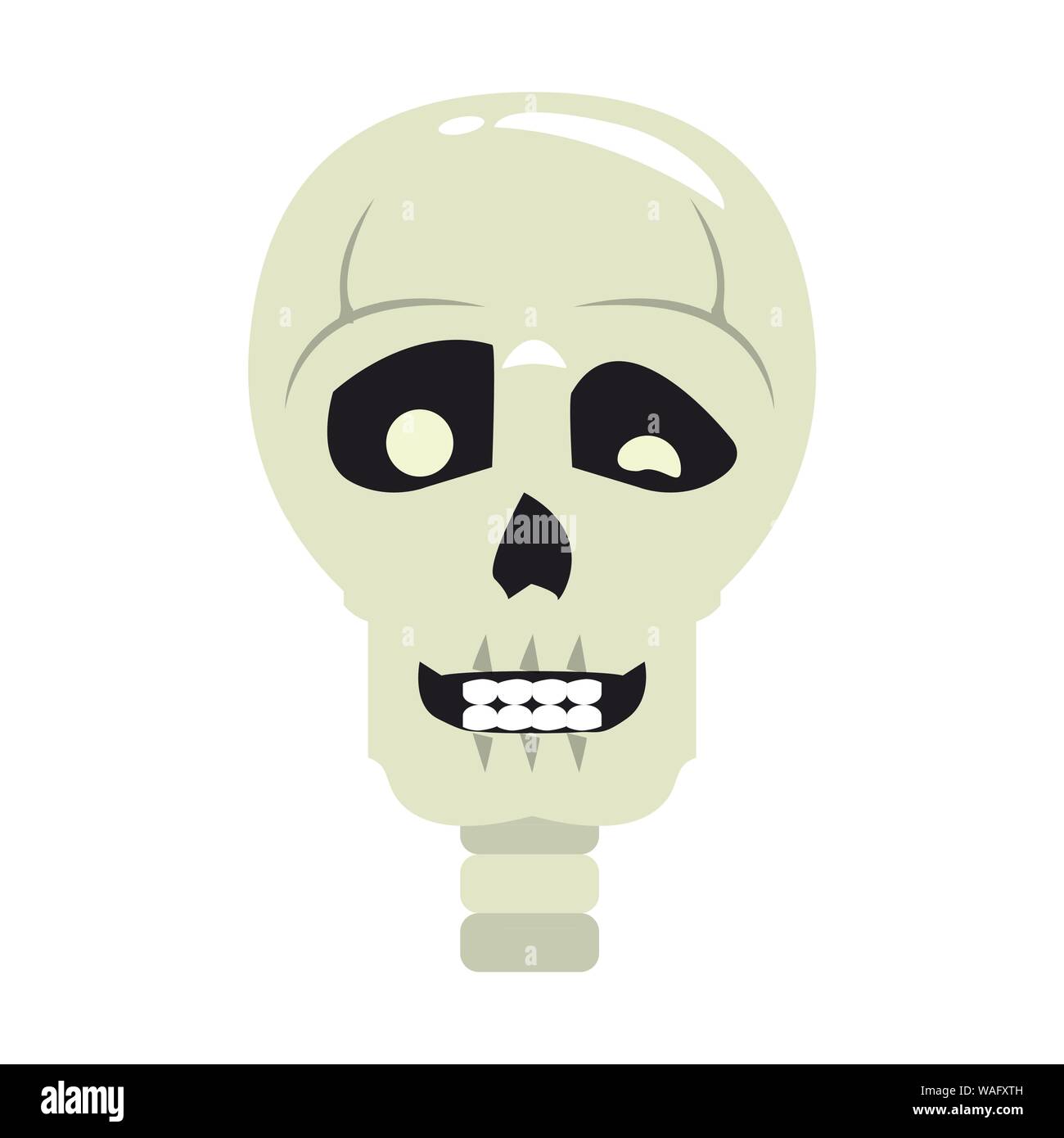 skull dead human anatomy cartoon Stock Vector Image & Art - Alamy