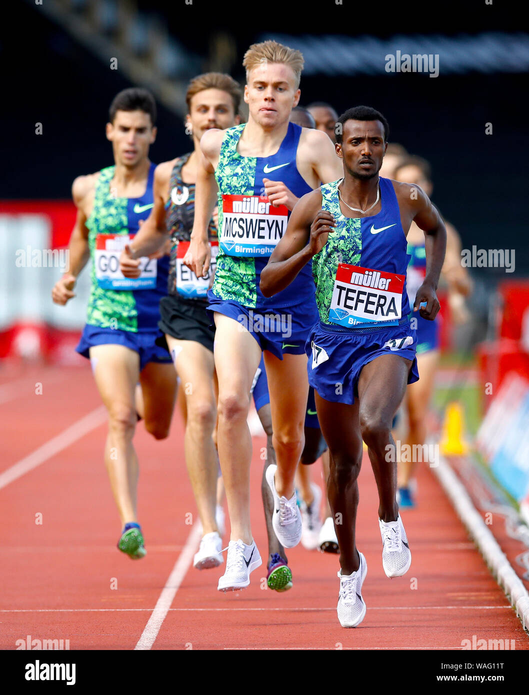 Ethiopias samuel tefera competes hi-res stock photography and images ...