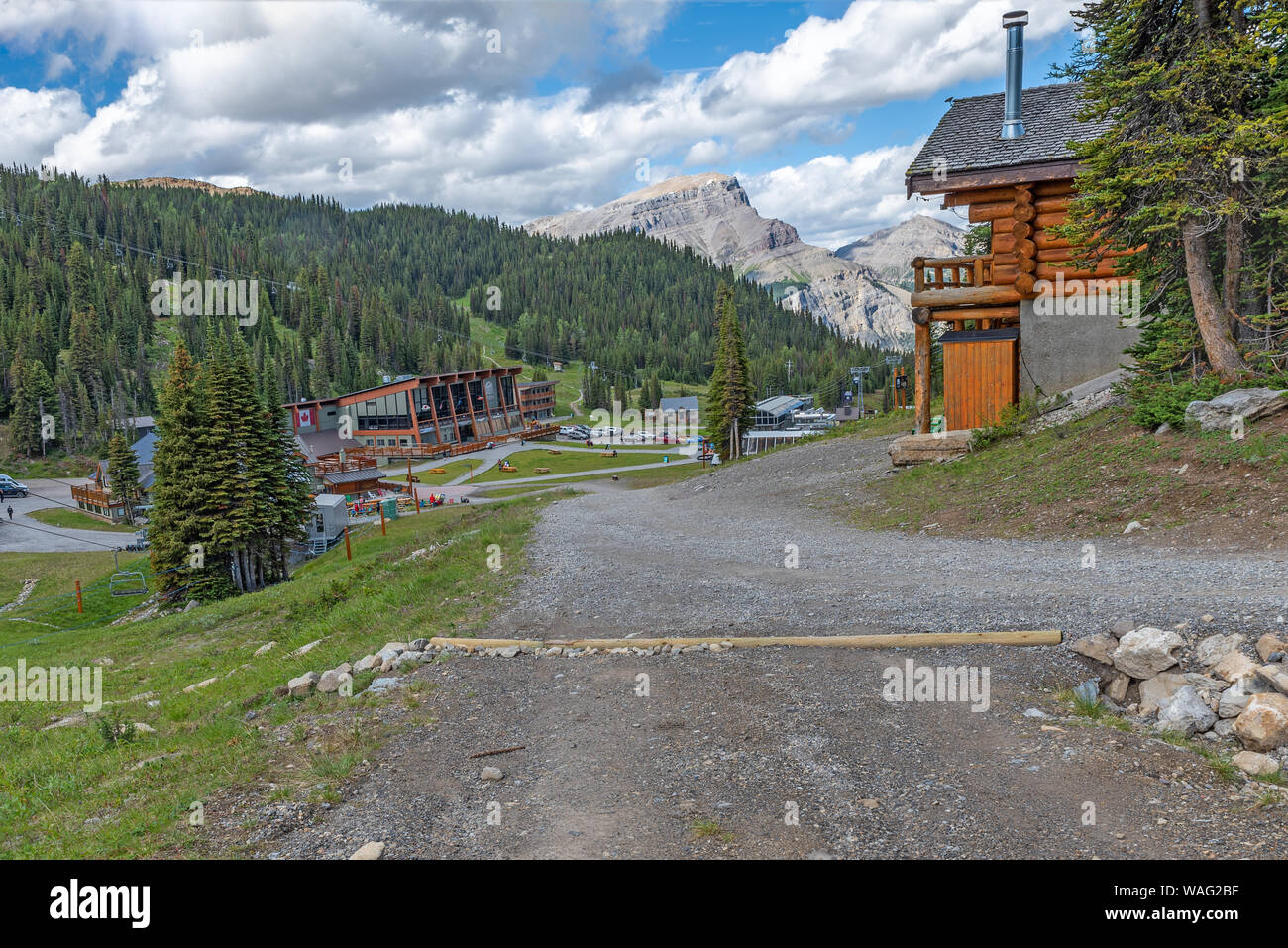 Sunshine Village in Banff National Park, Alberta, Canada Stock Photo ...