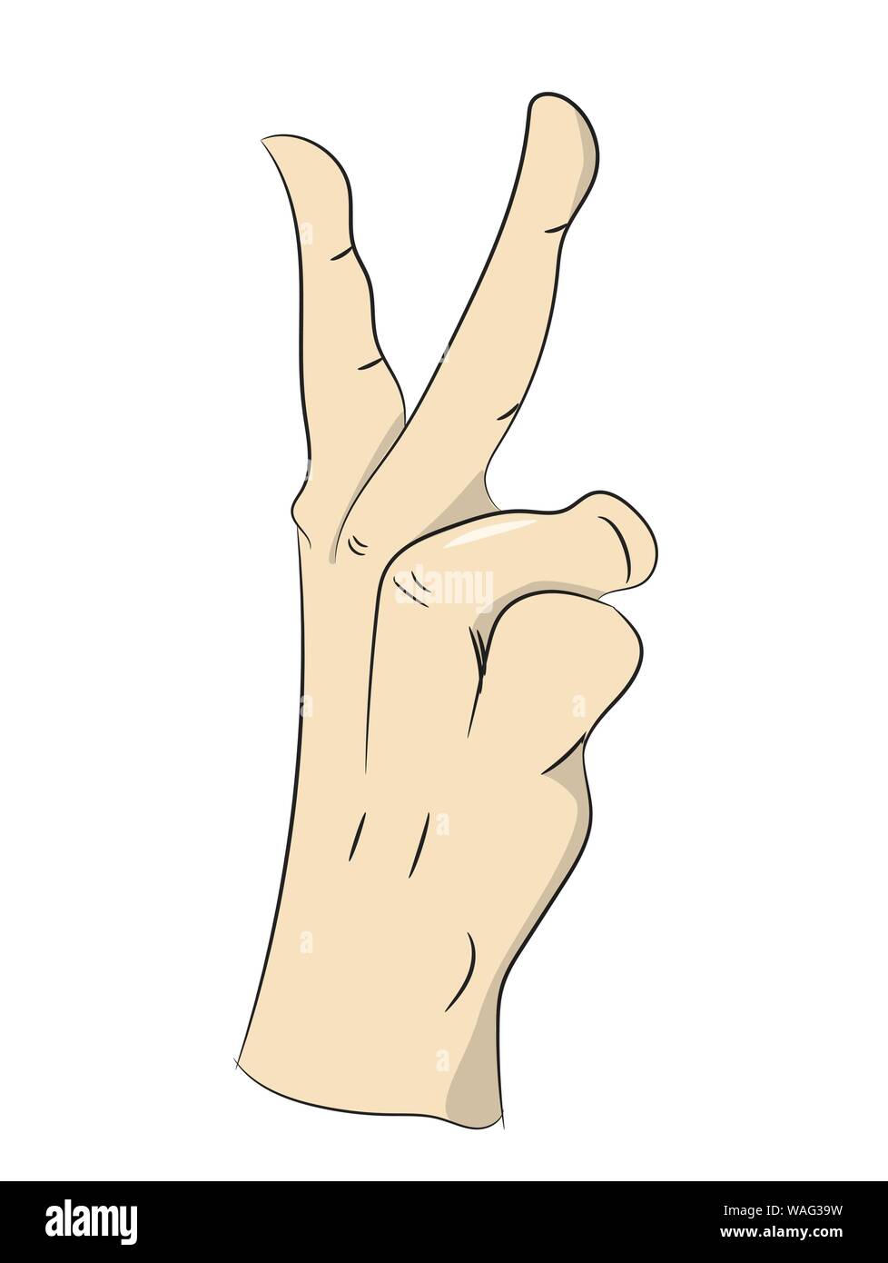 colored hand drawn lines, vector, white background Stock Vector Image ...