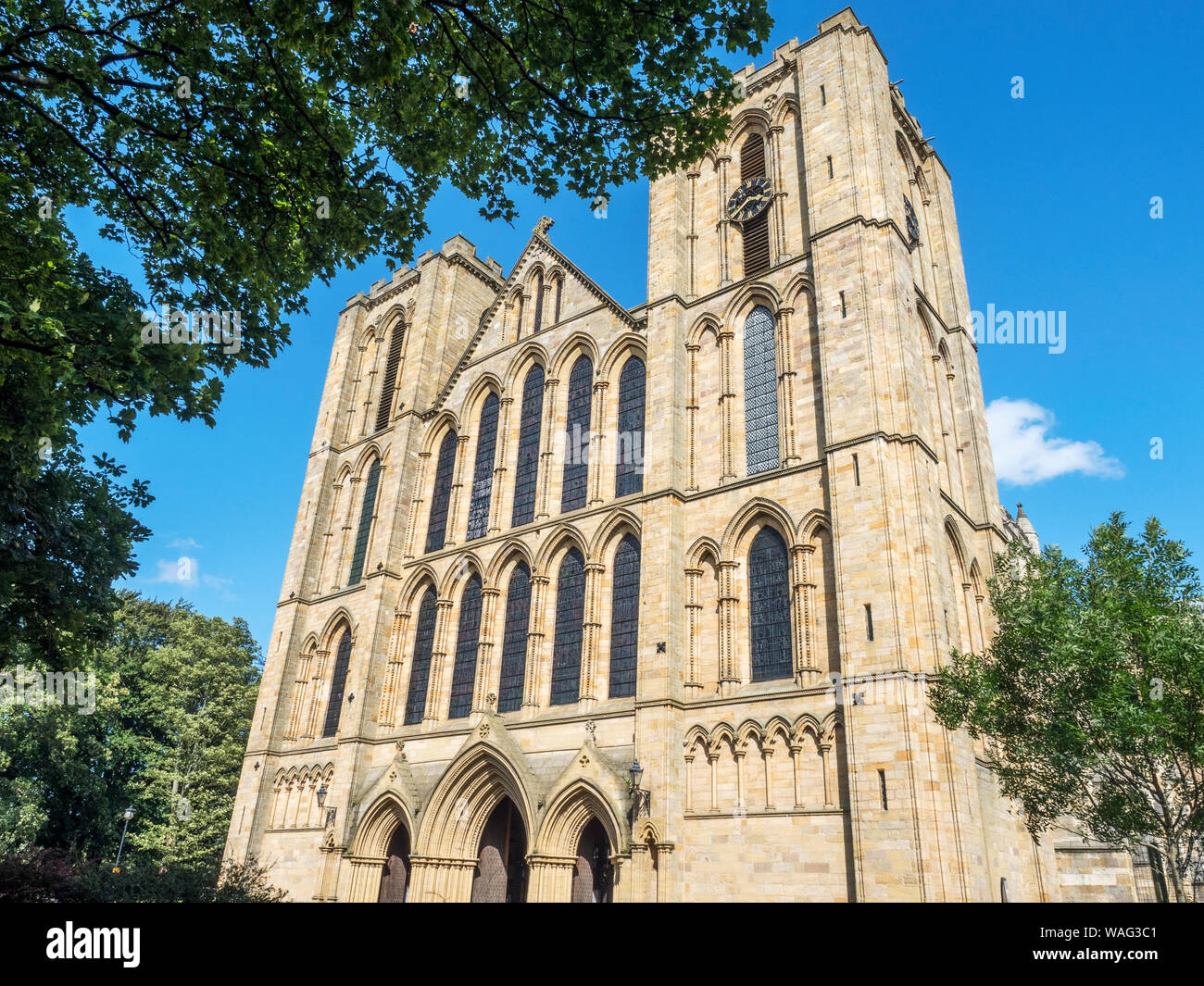 Ripon Cathedral Clock Tower High Resolution Stock Photography and ...