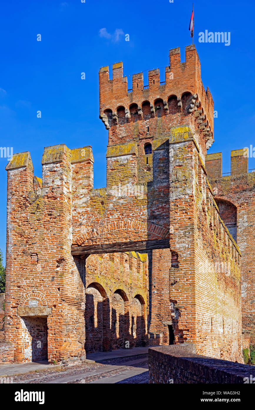 Stadtmauer, Stadttor, Rocca Degli Alberi, Porta Legnago, Montagnana ...