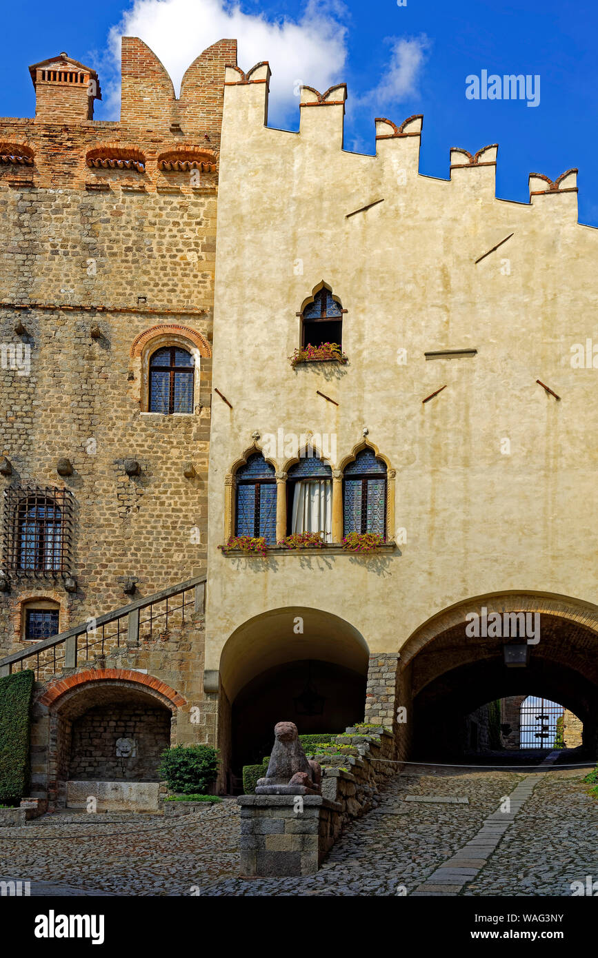 Festung, Schloss, Castello Cini Monselice, Monselice Italien (Italia ...