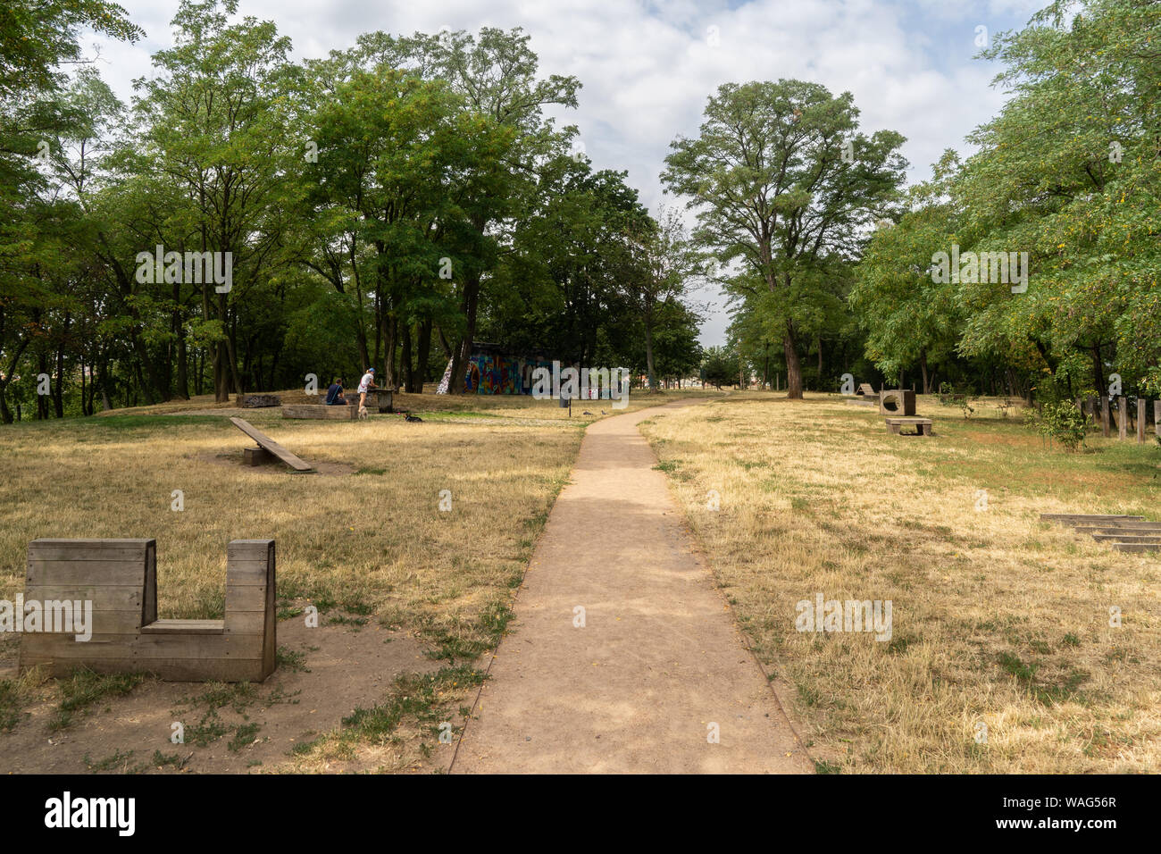 Parukarka park in Zizkov district, Prague (CTK Photo/Vaclav Zahorsky ...