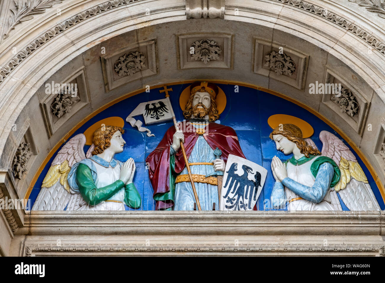 Religion religious art glazed hi-res stock photography and images - Alamy