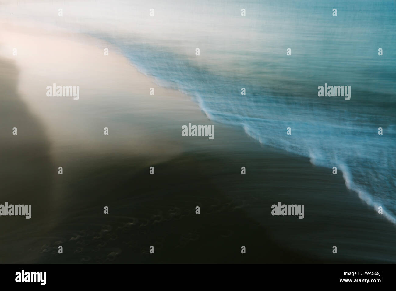 Scenic View of Ocean Shoreline Stock Photo - Alamy