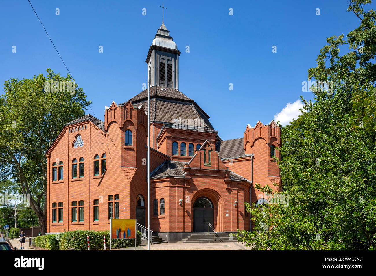Architecture, outside view, field recording, brick building, brick ...