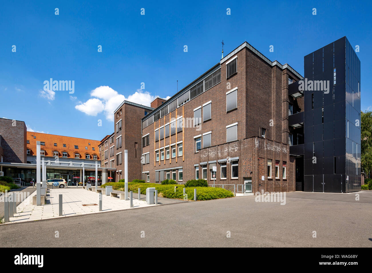 Academic, architecture, outside view, field recording, building, DE ...
