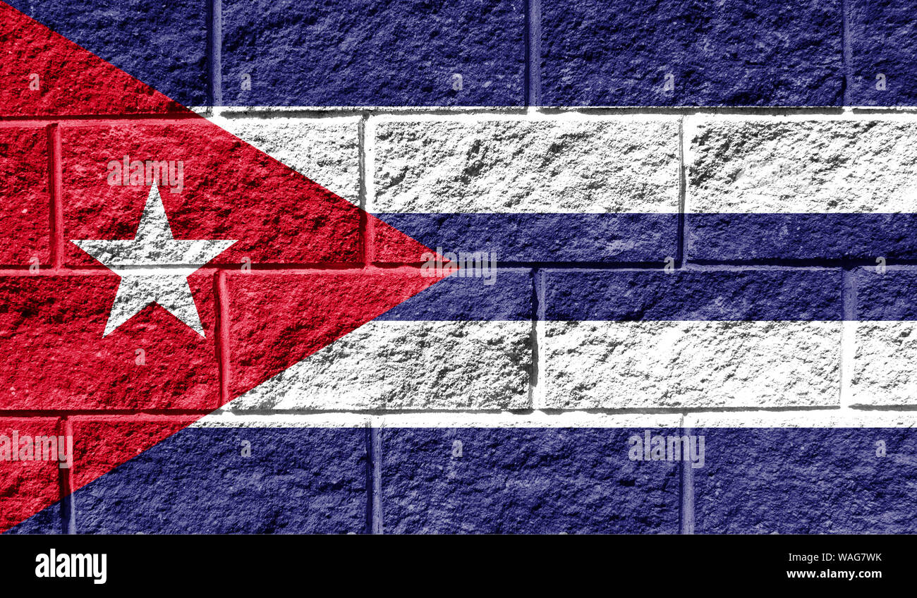 Cuba cracked flag hi-res stock photography and images - Alamy