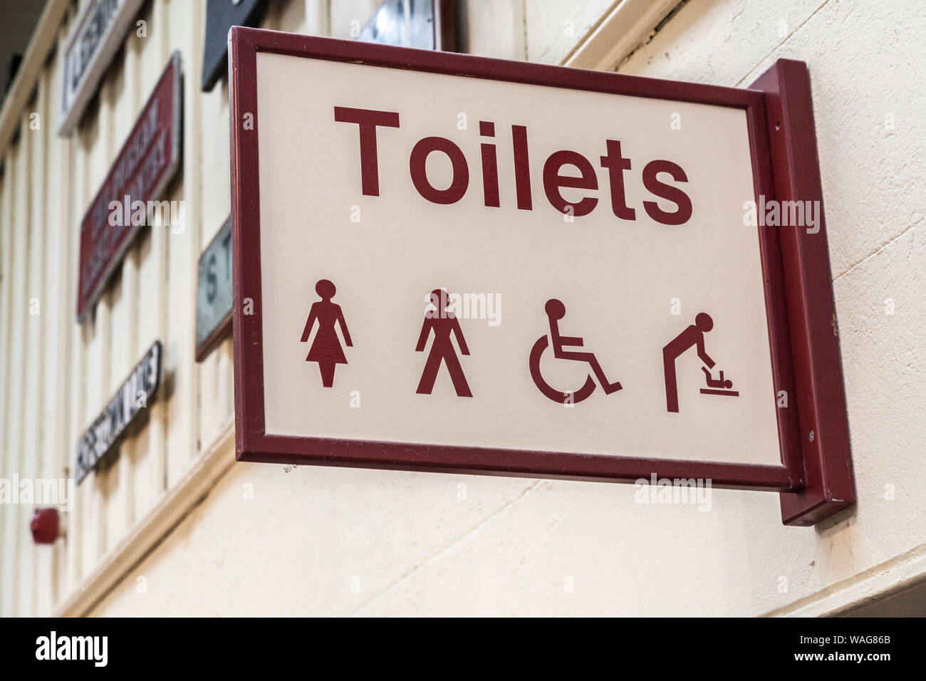 Railway toilet hi-res stock photography and images - Alamy