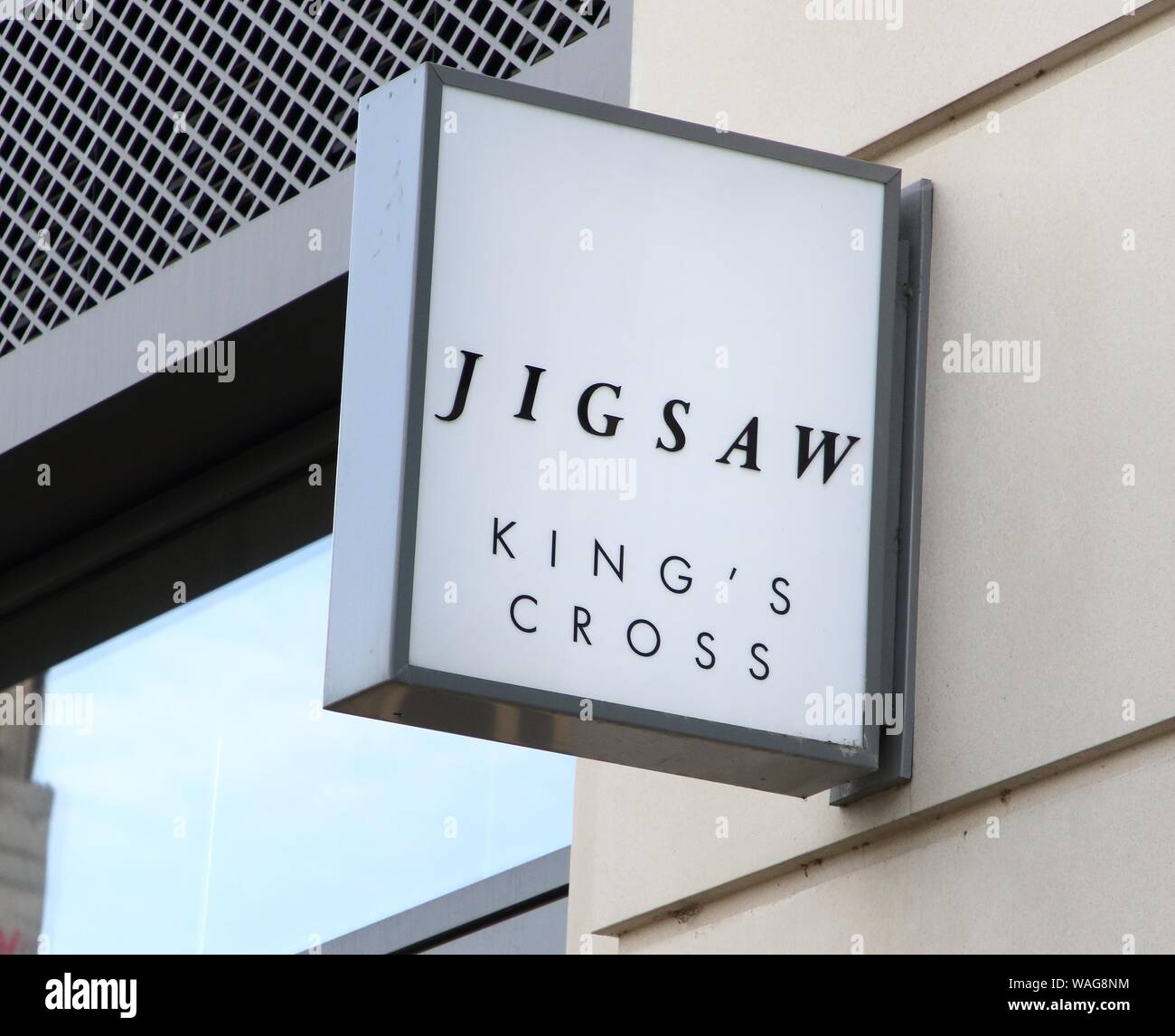 Jigsaw shop sign hi-res stock photography and images - Alamy