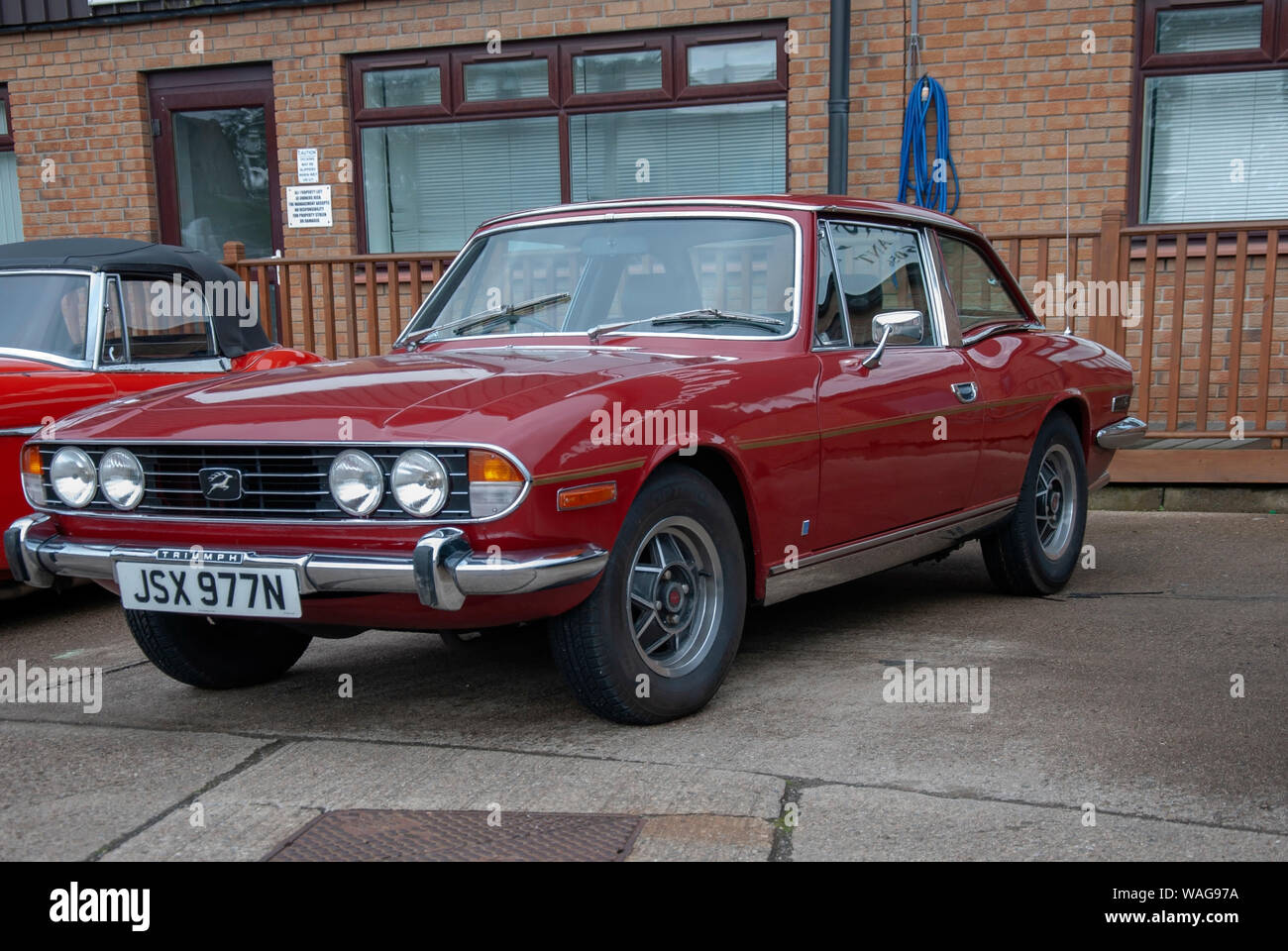 Triumph stag hi-res stock photography and images - Alamy