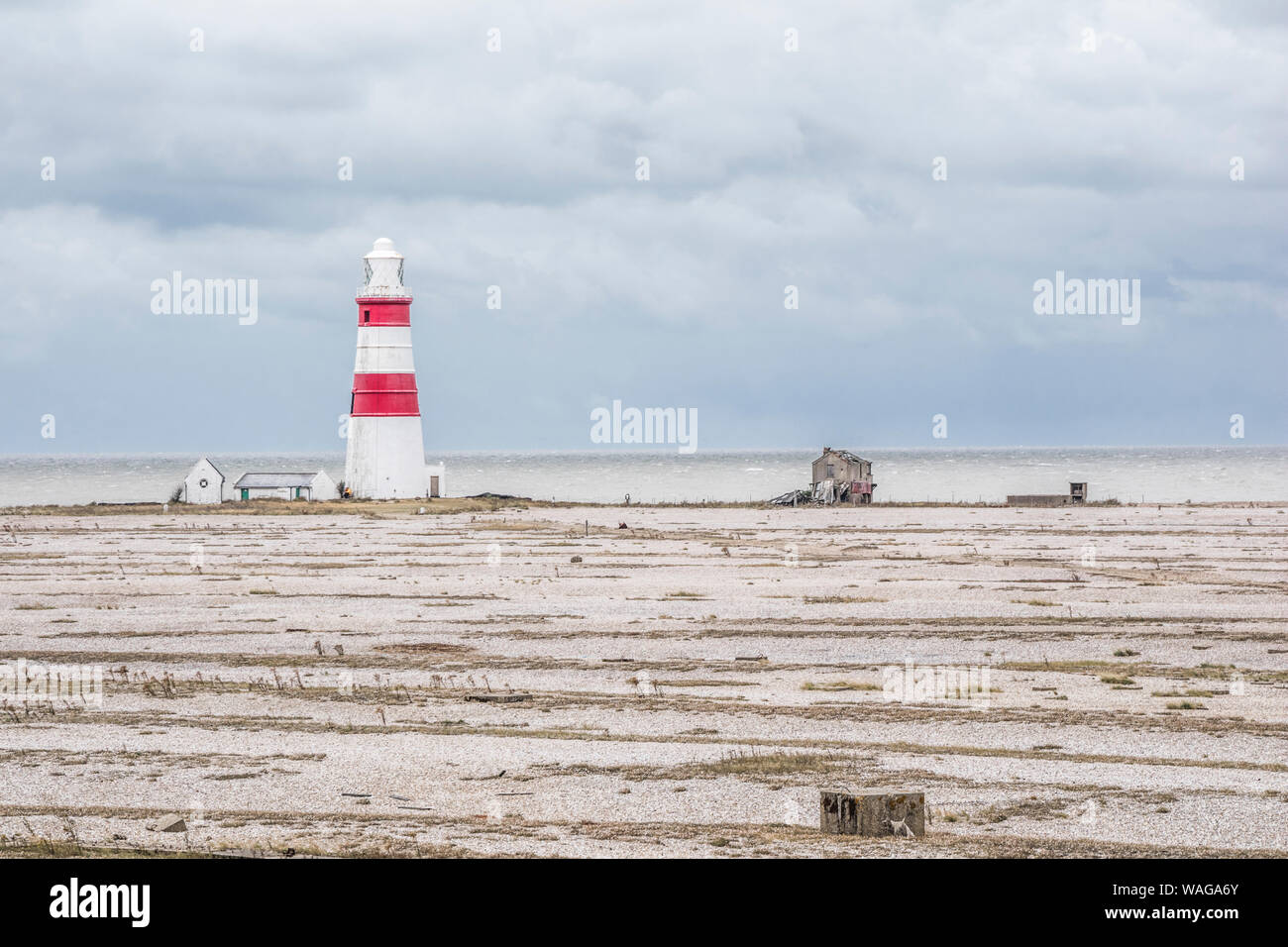 Orfordness Lighthouse on Orford Ness National Nature Reserve, Orford ...