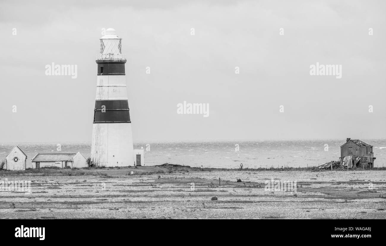 Orfordness Lighthouse on Orford Ness National Nature Reserve, Orford ...