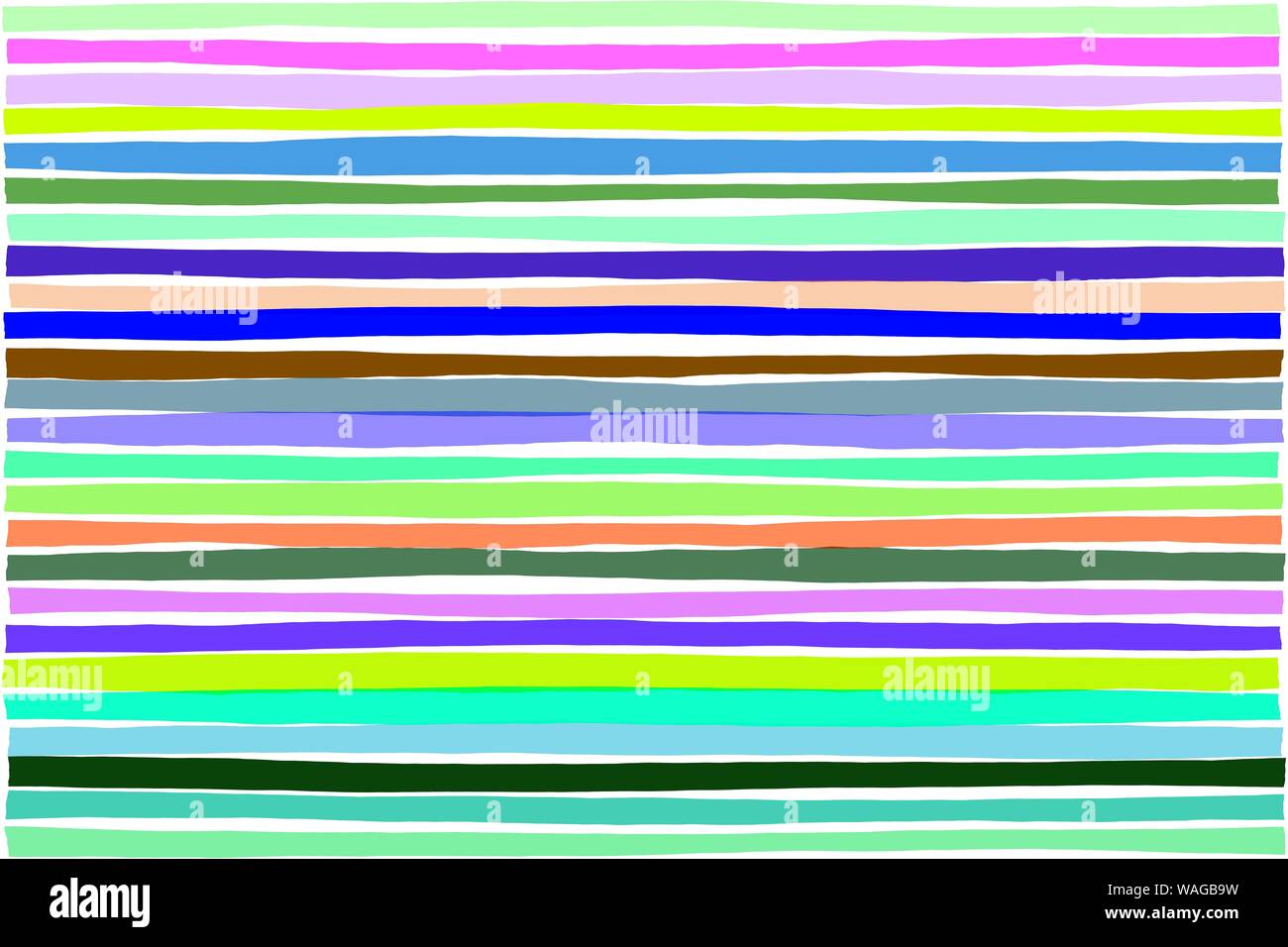 Colorful gradient parallel horizontal lines pattern for artwork, layout ...