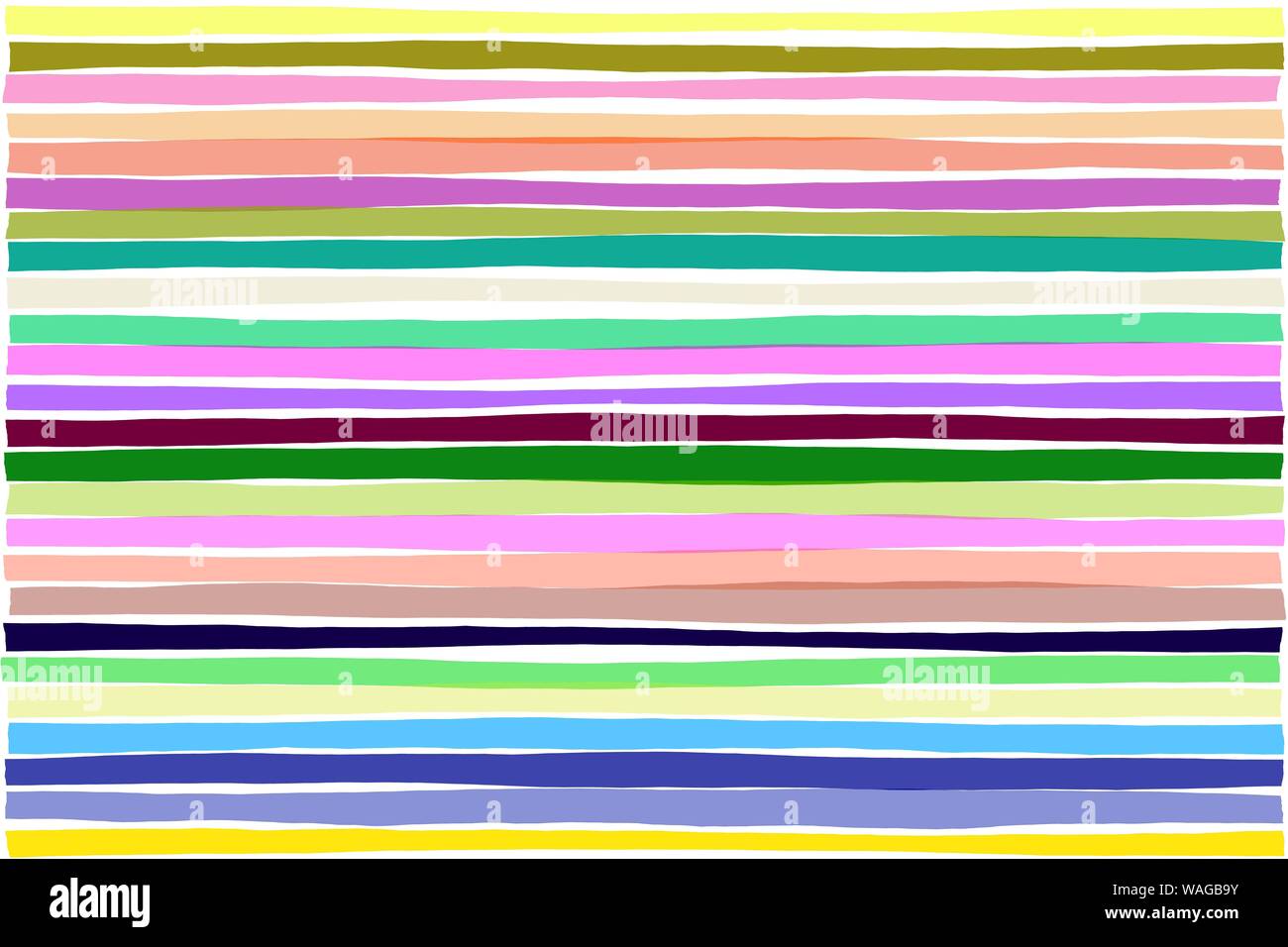 Colorful gradient parallel horizontal lines pattern for artwork, layout ...