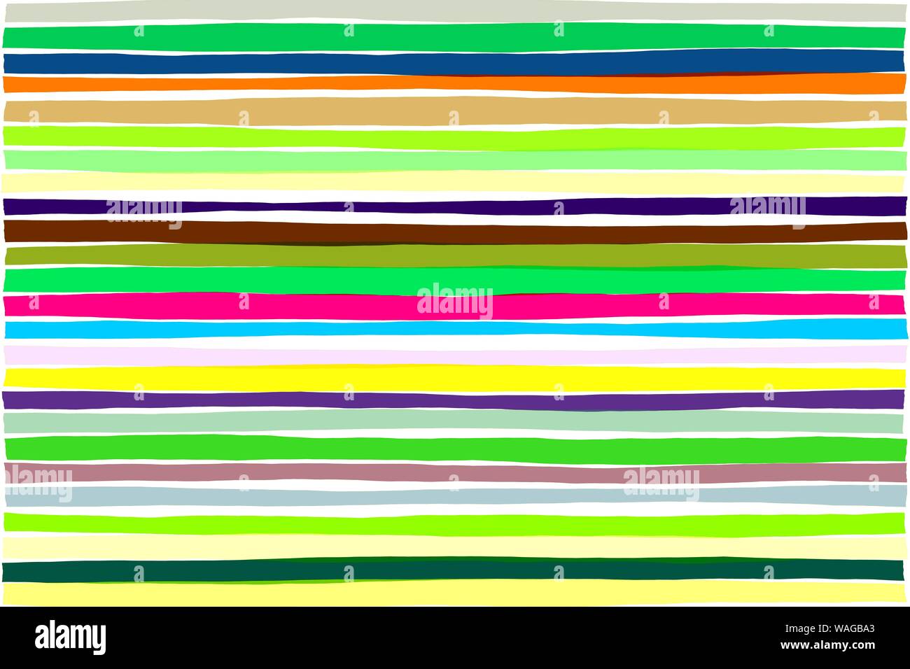 Colorful gradient parallel horizontal lines pattern for artwork, layout ...