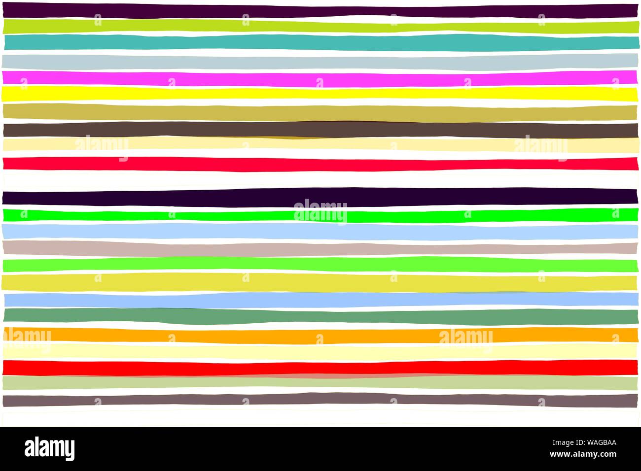 Colorful gradient parallel horizontal lines pattern for artwork, layout ...