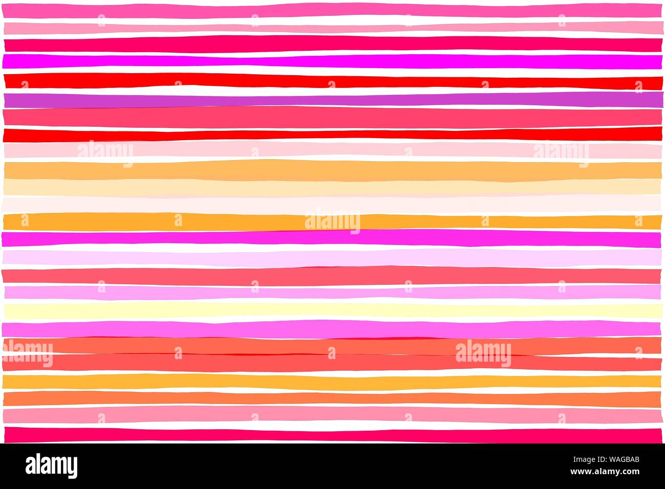 Colorful gradient parallel horizontal lines pattern for artwork, layout ...