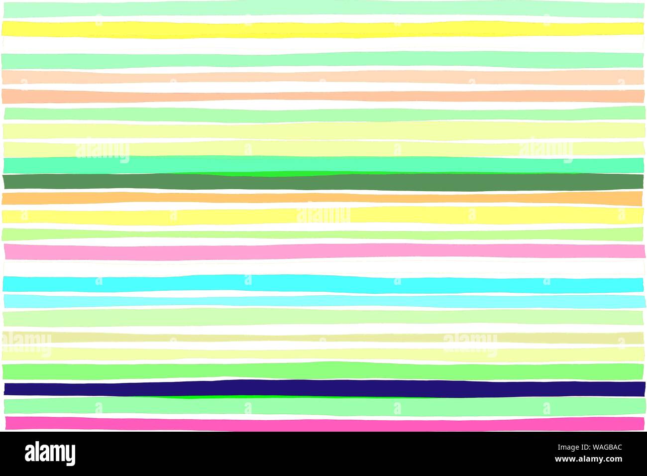 Colorful gradient parallel horizontal lines pattern for artwork, layout ...
