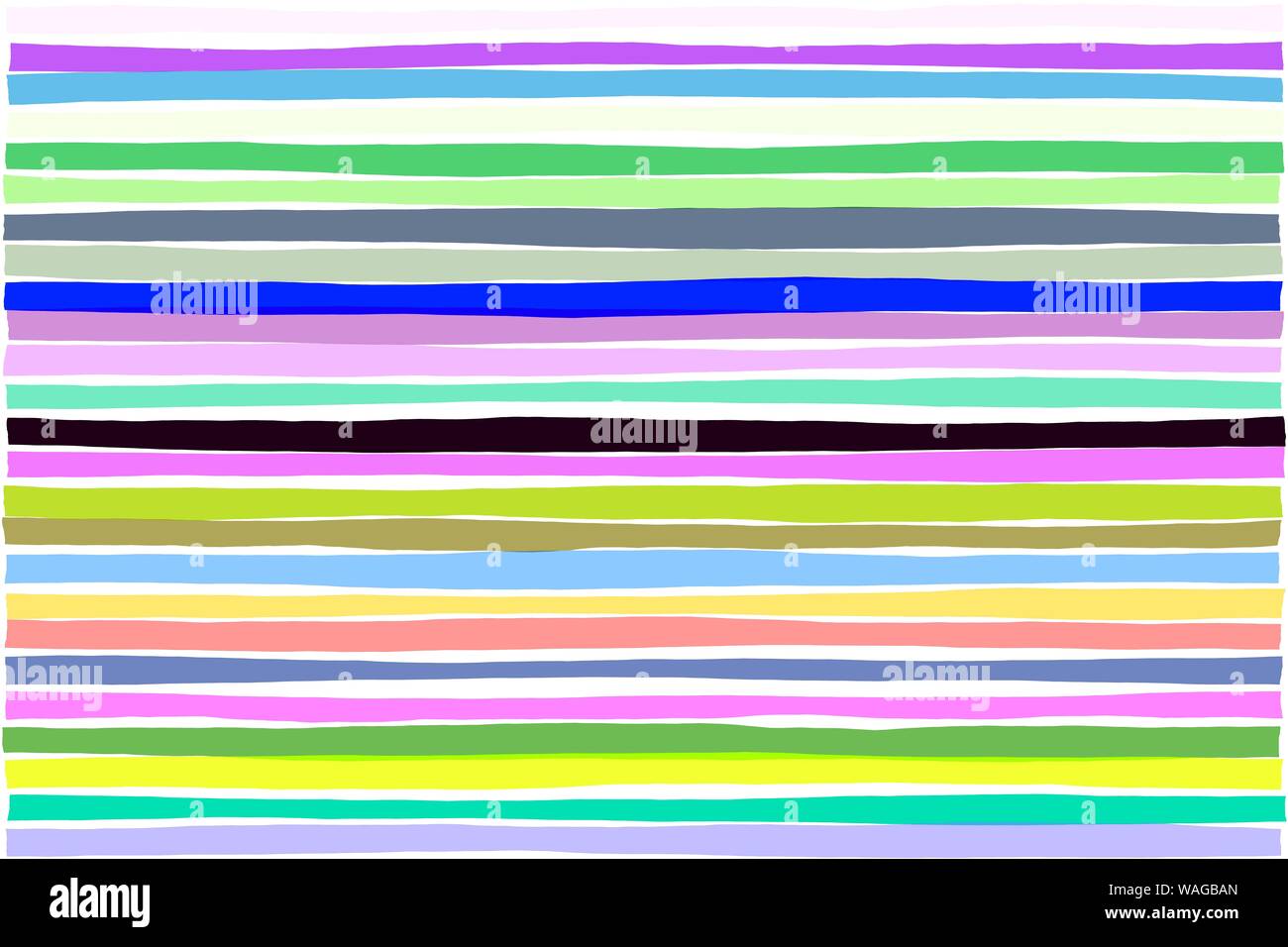 Colorful gradient parallel horizontal lines pattern for artwork, layout ...