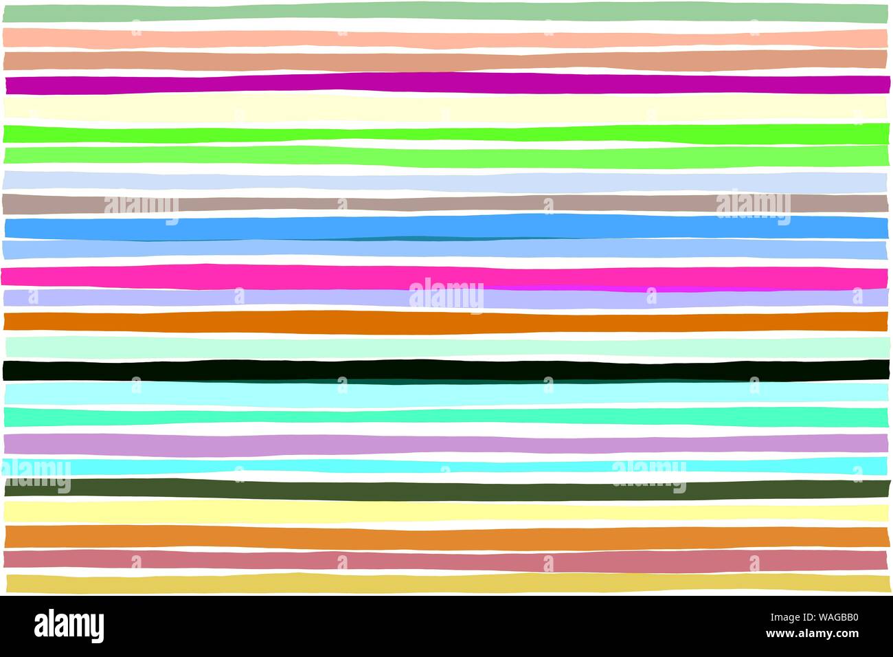 Colorful gradient parallel horizontal lines pattern for artwork, layout ...