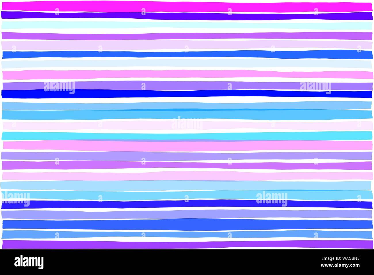 Colorful gradient parallel horizontal lines pattern for artwork, layout ...