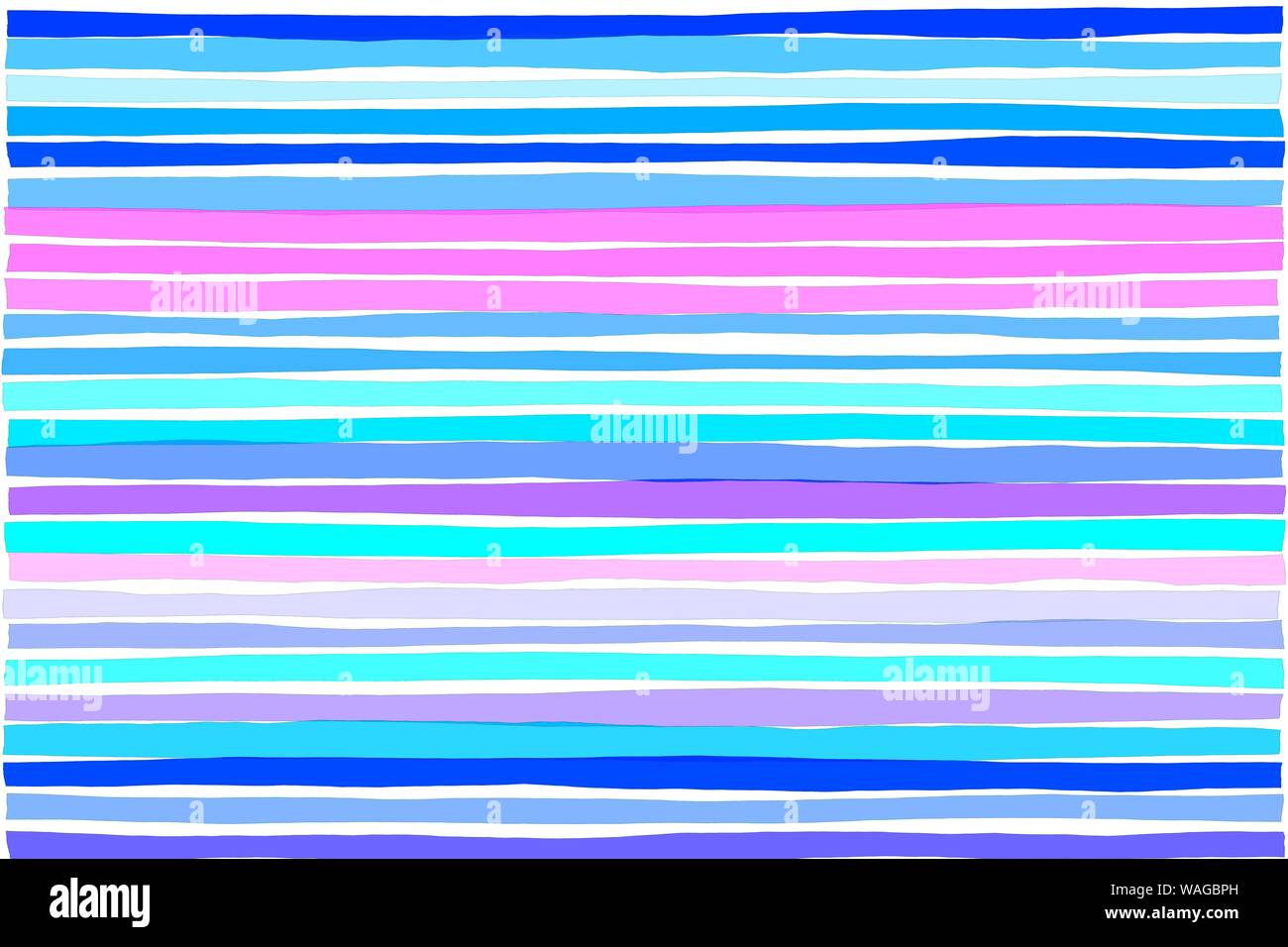 Colorful gradient parallel horizontal lines pattern for artwork, layout ...
