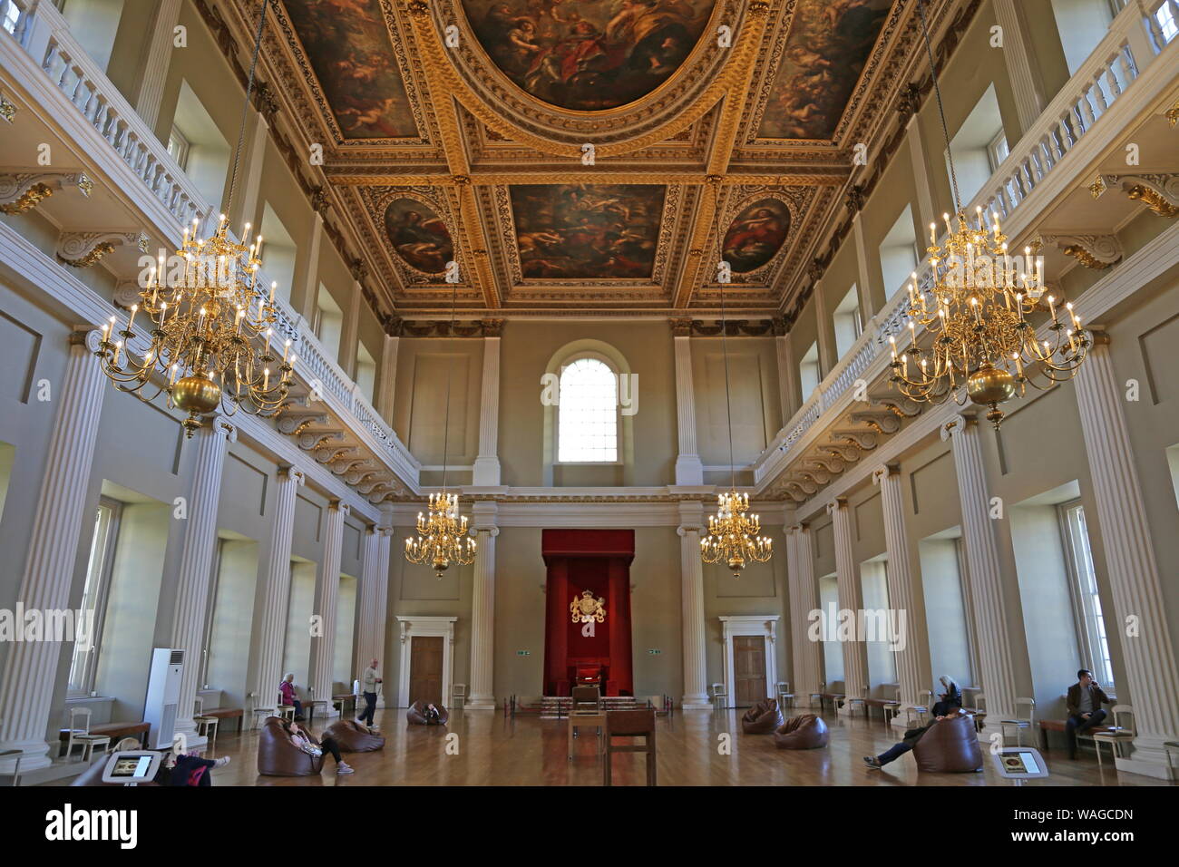 Banqueting Hall, Banqueting House, Whitehall, Westminster, London ...