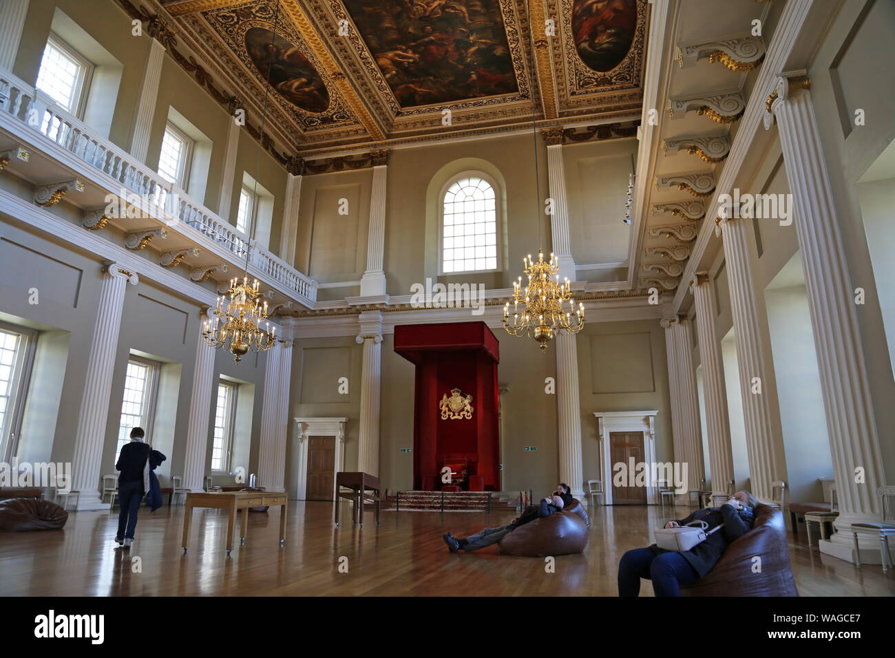 London banqueting house ceiling hi-res stock photography and images - Alamy
