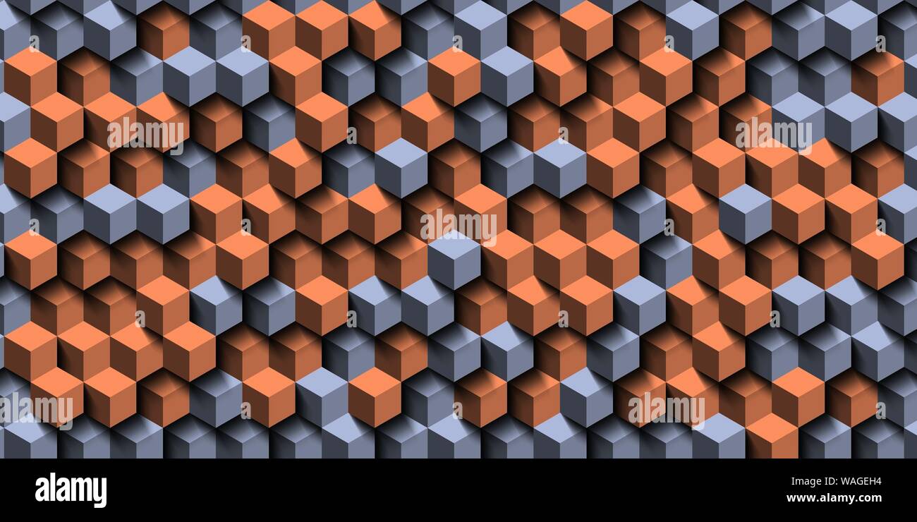 Abstract colorful honeycomb honey seamless pattern hexagon mosaic ...