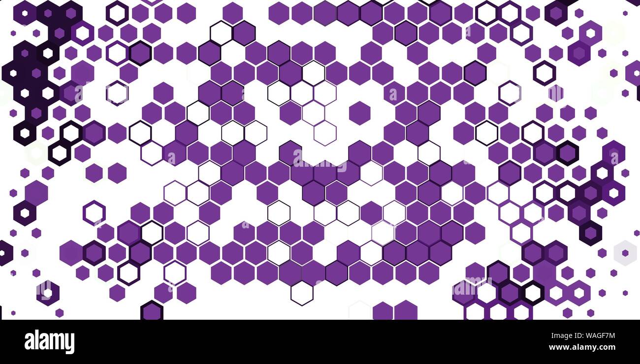 Abstract colorful honeycomb honey seamless pattern hexagon mosaic ...