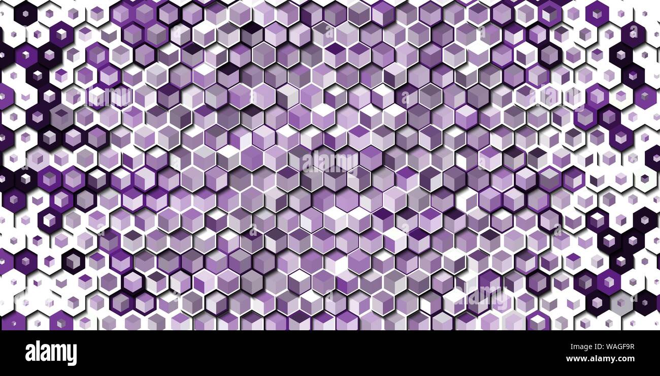 Abstract colorful honeycomb honey seamless pattern hexagon mosaic ...