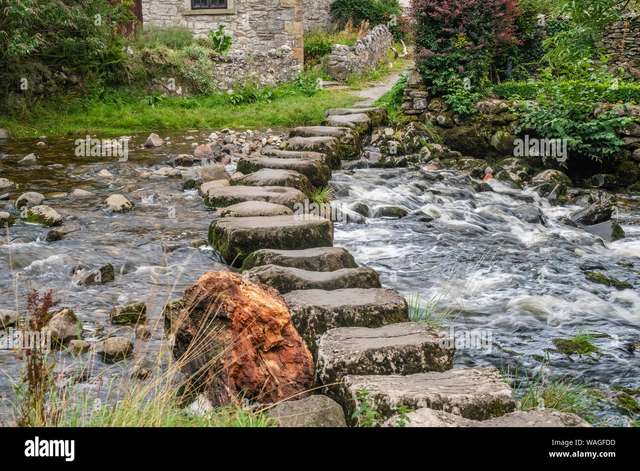 Stainforth in the Yorkshire Dales Stock Photo - Alamy