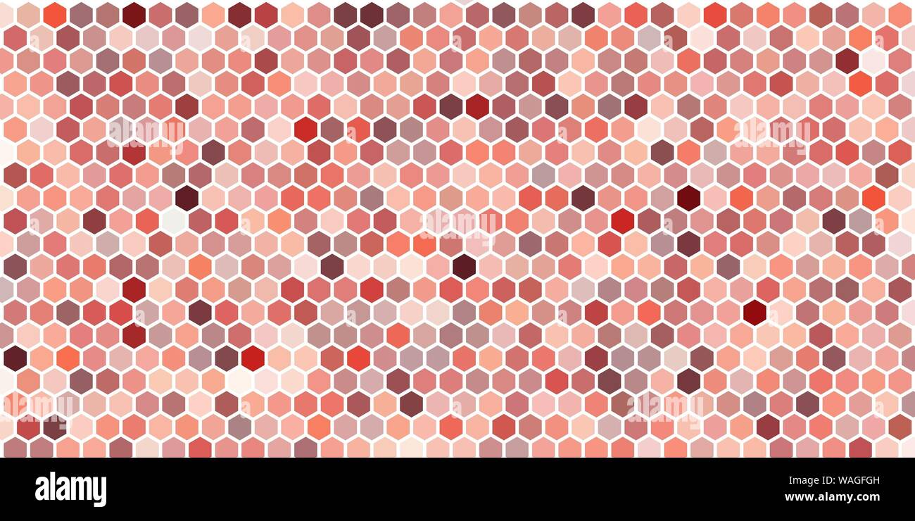 Abstract colorful honeycomb honey seamless pattern hexagon mosaic ...