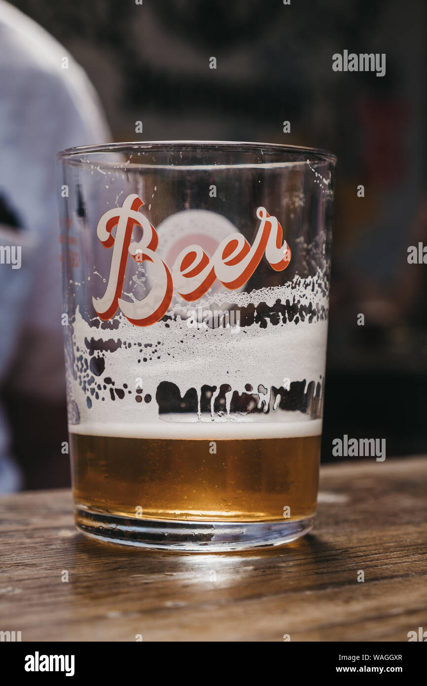 Glass Half Full Half Empty High Resolution Stock Photography and Images ...