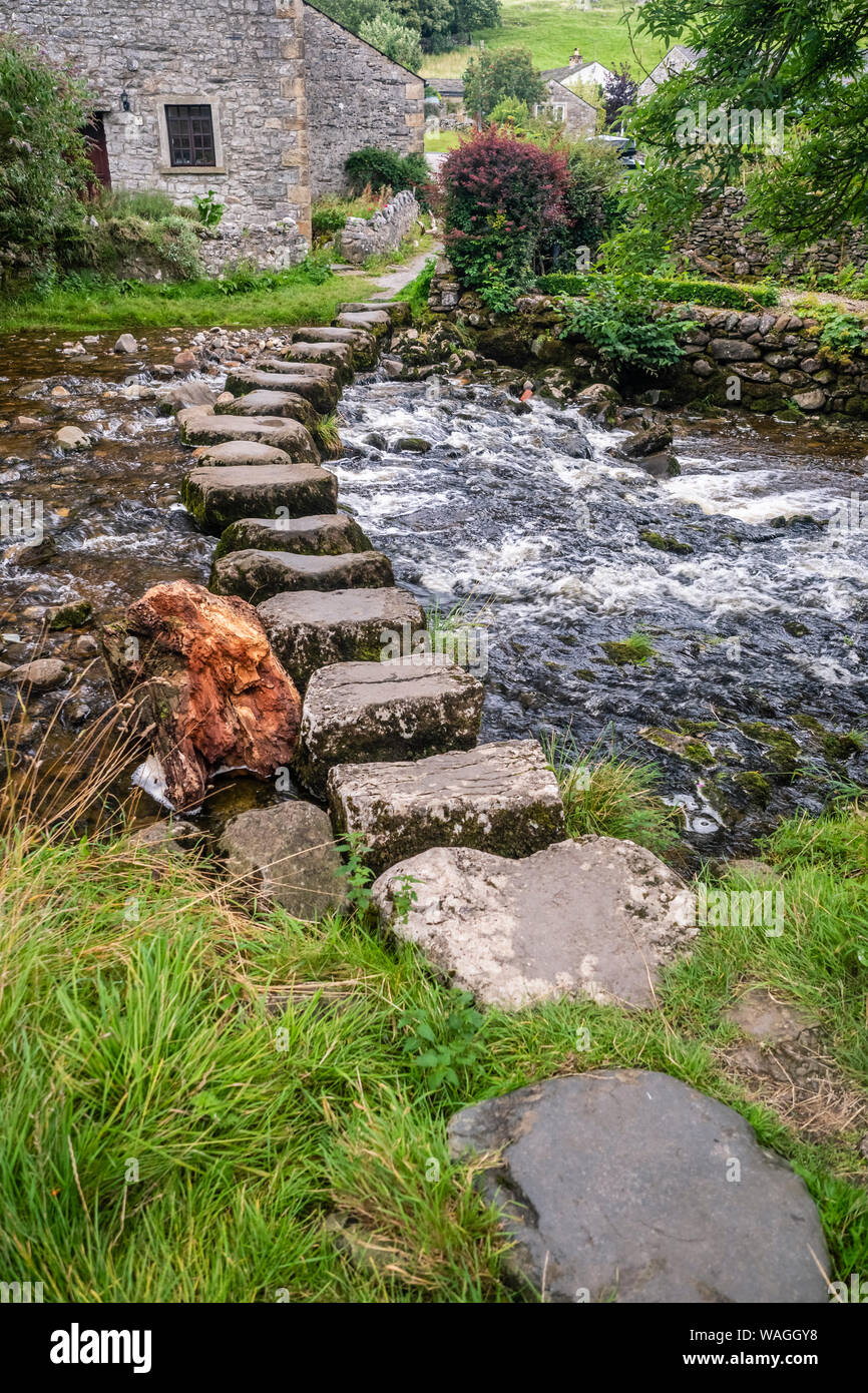Stainforth in the Yorkshire Dales Stock Photo - Alamy