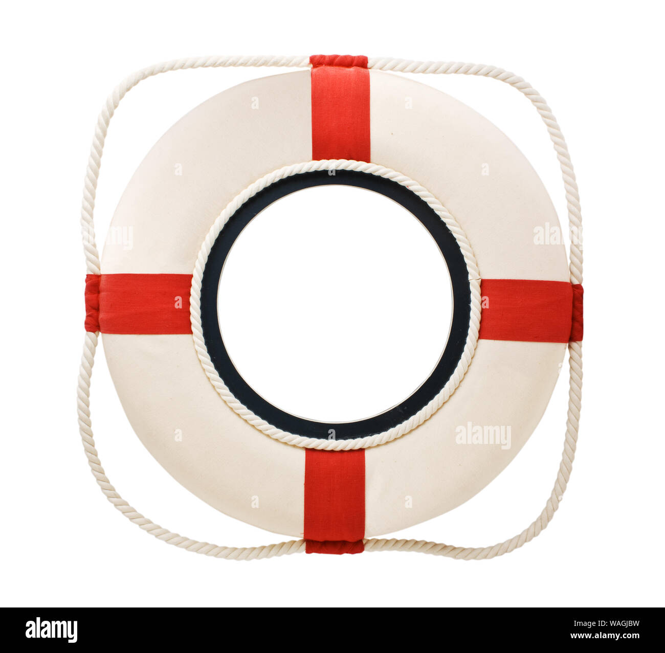 lifebuoy isolated on a white background Stock Photo - Alamy