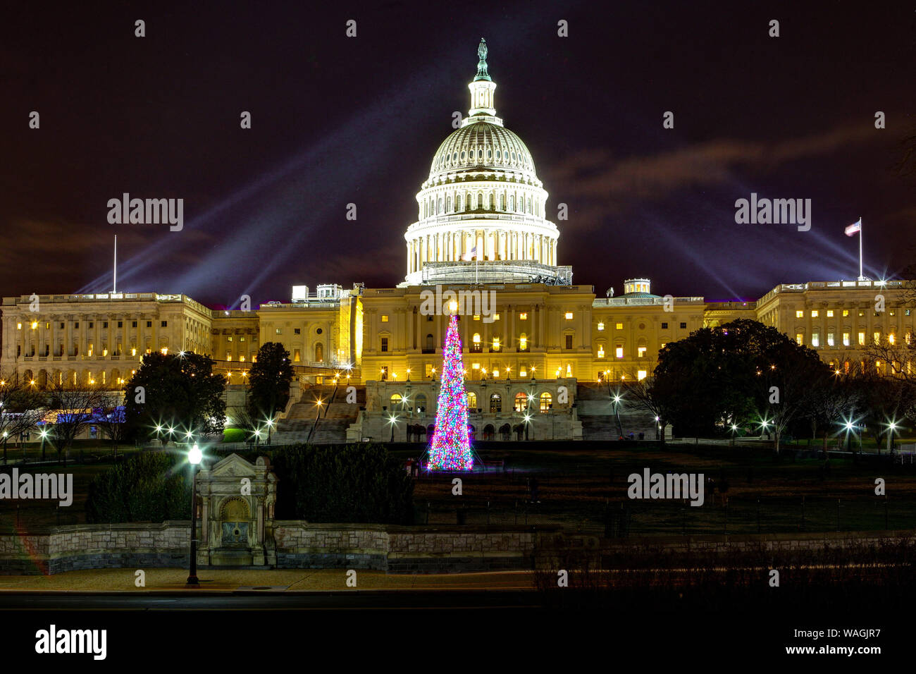 Christmas in the Capital Stock Photo - Alamy