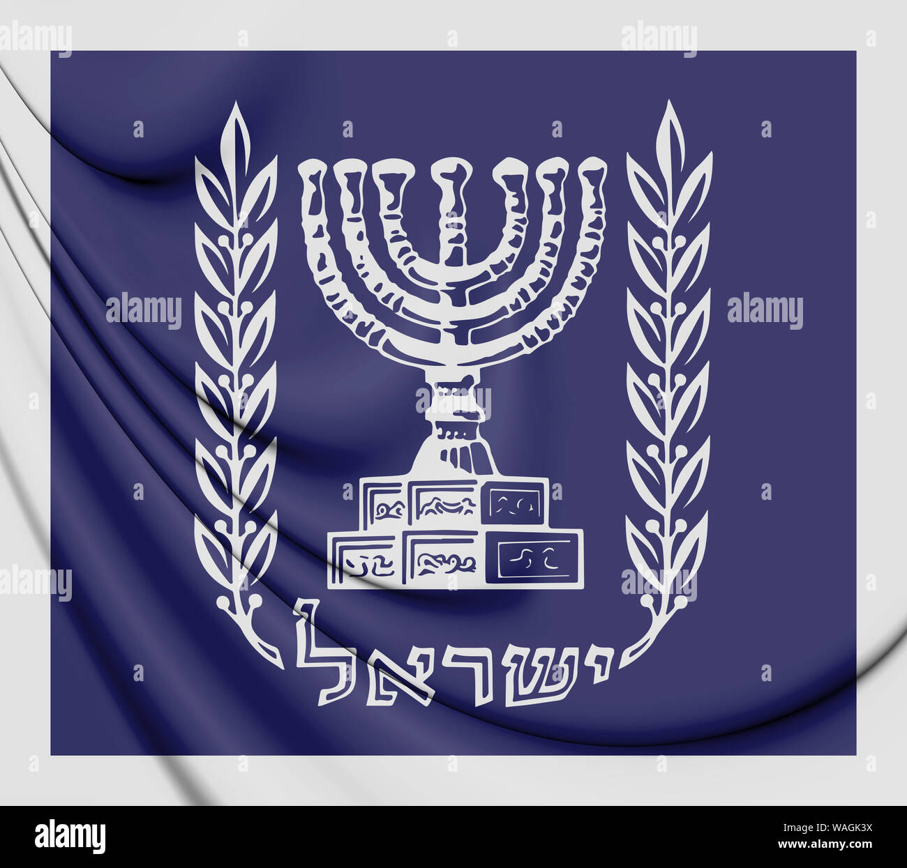 Civil ensign of israel hi-res stock photography and images - Alamy