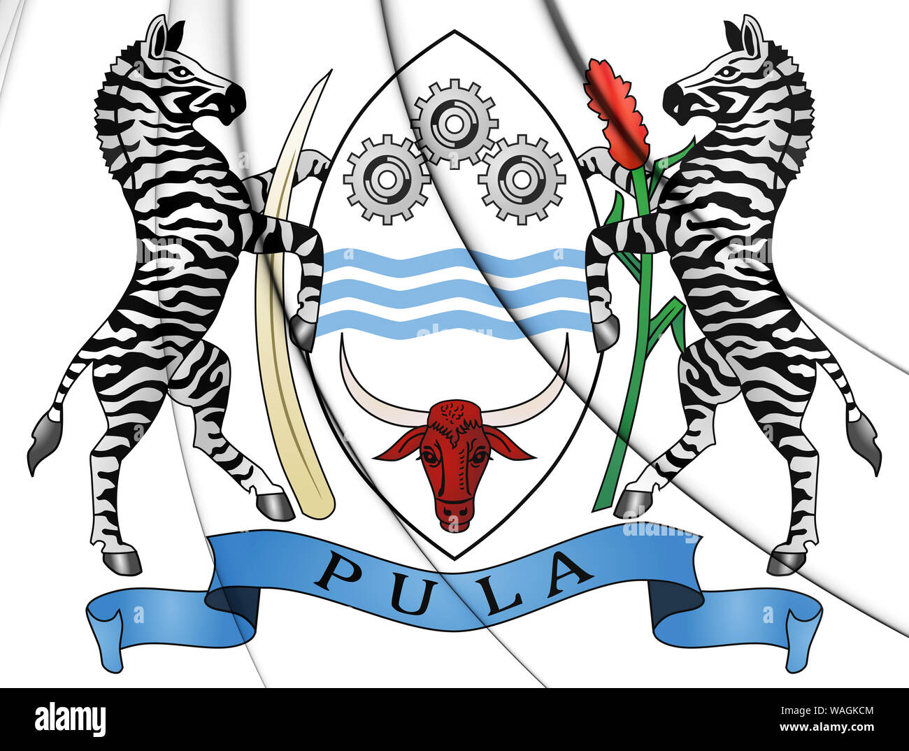 Coat of arms of botswana High Resolution Stock Photography and Images ...