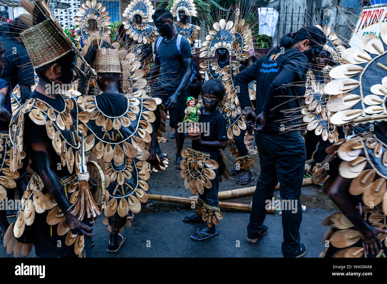 Ati-Atihan Festival, Kalibo, Panay Island, Aklan Province, Western ...